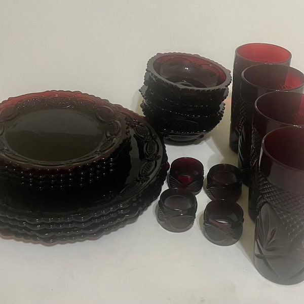 Avon Cape Cod Glassware - Etsy