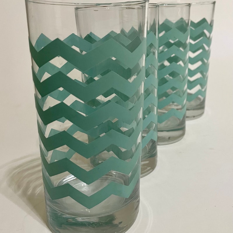 Turquoise Chevron - Etsy