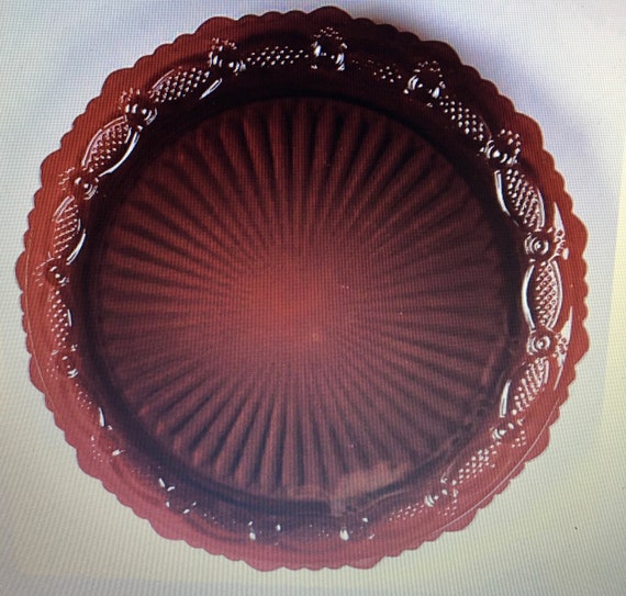 Avon Ruby Red Cape Cod Collection Plates Cups and Bowls - Etsy
