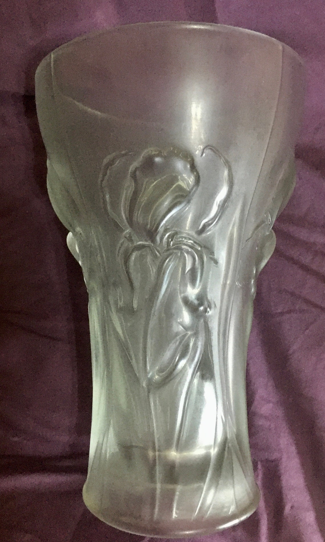 Weil Barolac Josef Inwald Satin Iris Vase 10 - Etsy