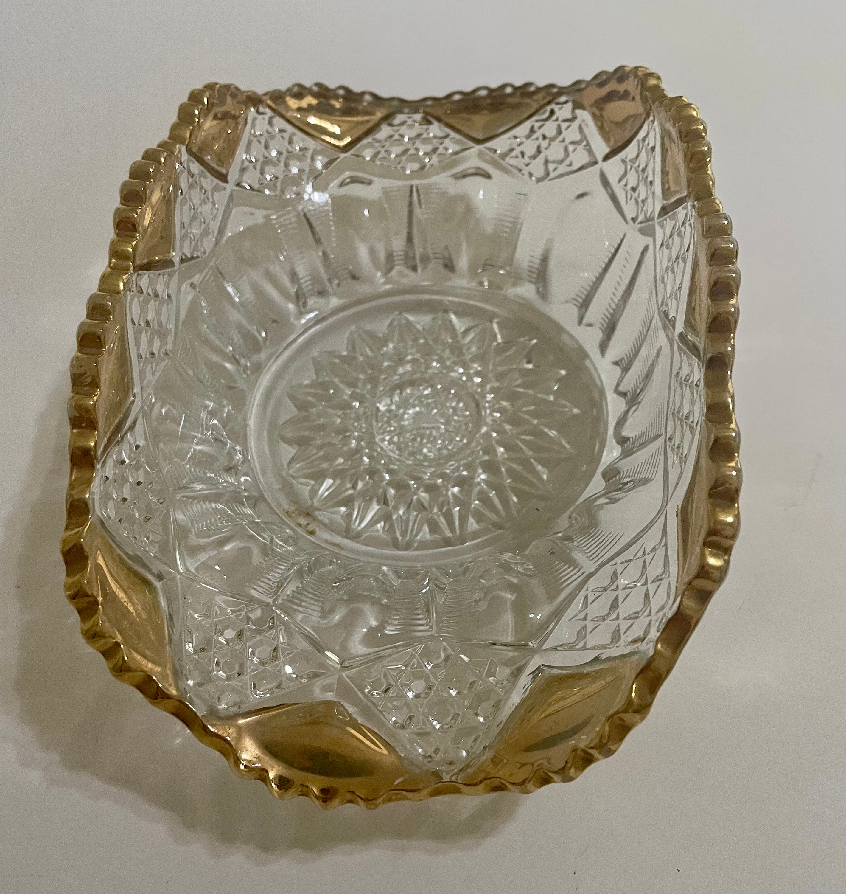 Duncan Miller Ladders and Diamonds Gold Trim Bon Bon Dish 1903-1904 - Etsy