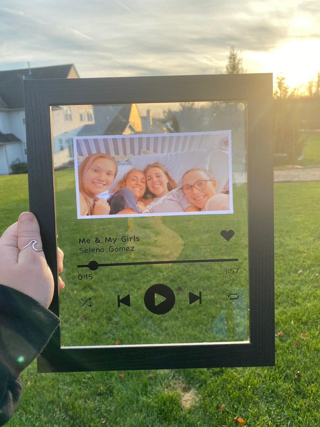 Personalized Acrylic Photo Album Cover - Etsy