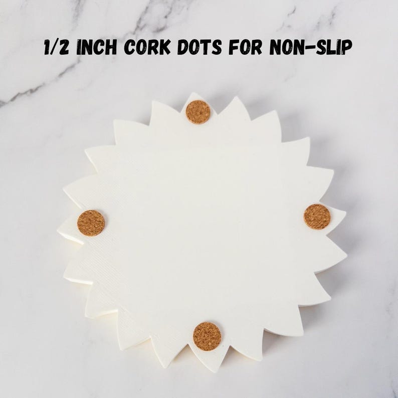 Sunflower Sticky Note Holder | 3D Printed Flower Desk Decor - Etsy