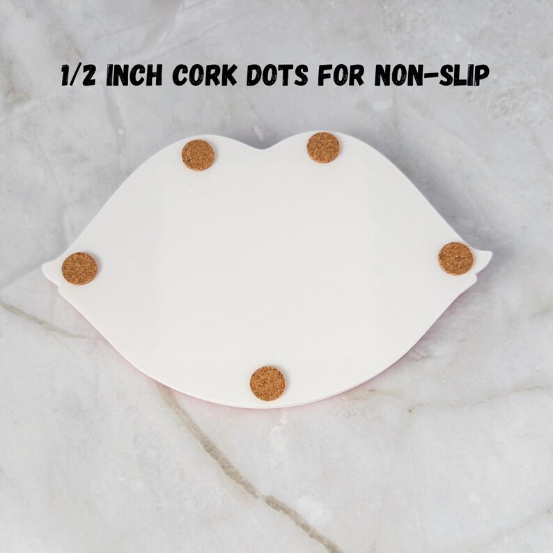 3D Printed Lips Sticky Note Holder | Red Desk Decor - Etsy