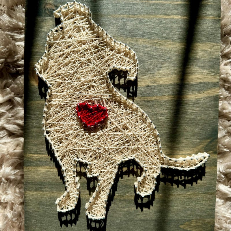 Dog String Art - Etsy