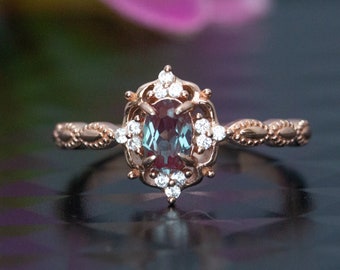 June Birthstone Ring | Etsy