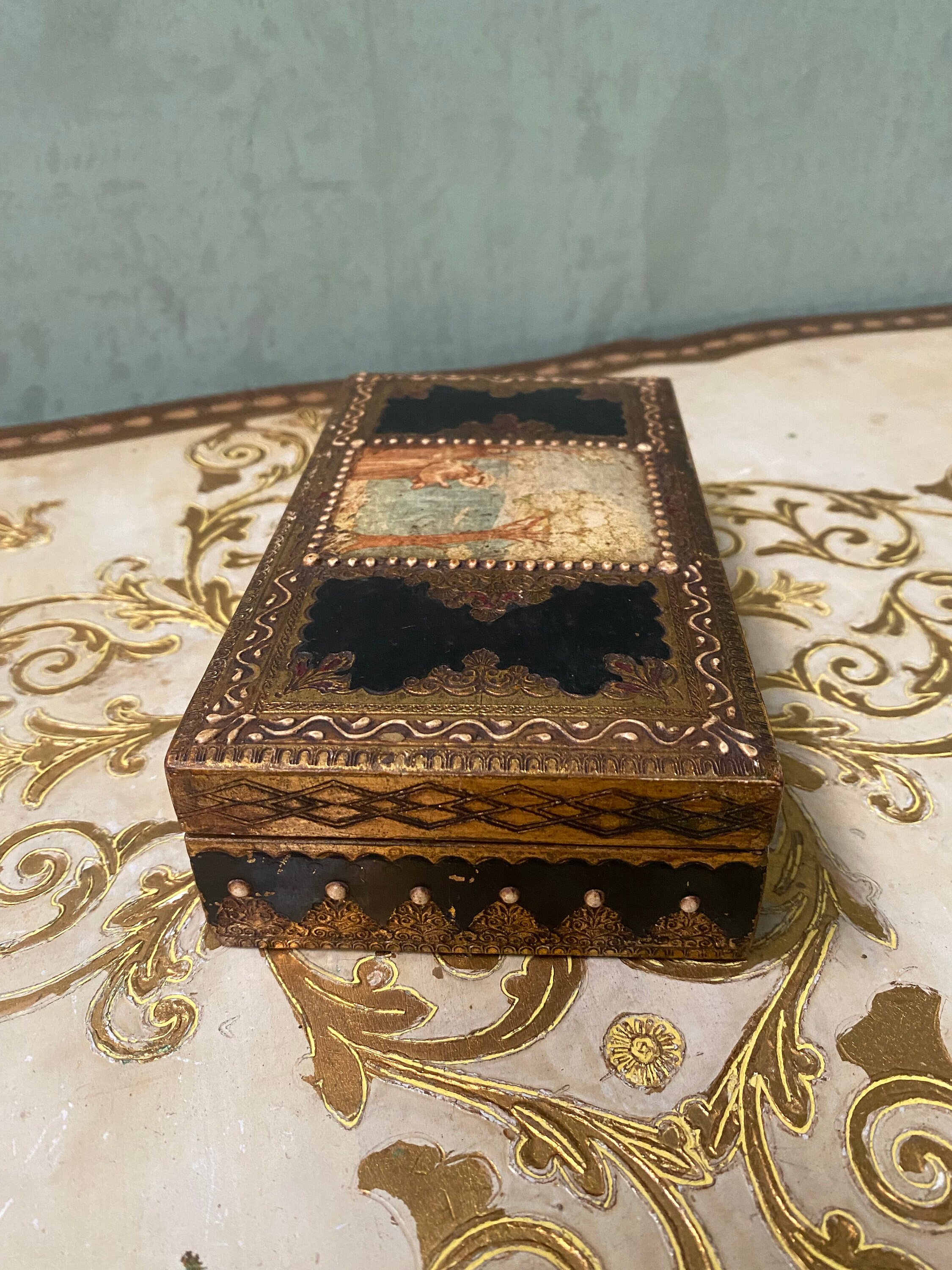 Vintage Italian Box Depicting Saint Francis of Assisi - Etsy