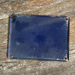 Vintage French Enamel House Door Number 15 Fifteen Sign Plaque - Etsy