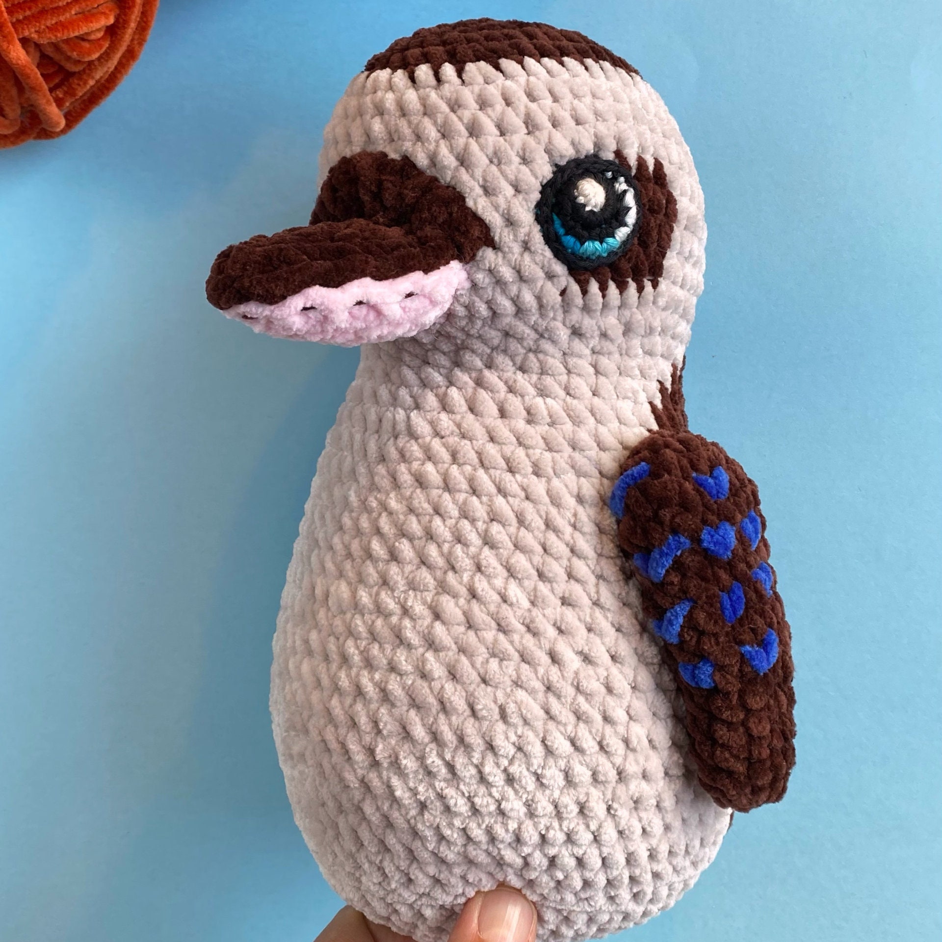 DIGITAL Crochet PATTERN Pdf / Crochet Kookaburra / Amigurumi - Etsy ...
