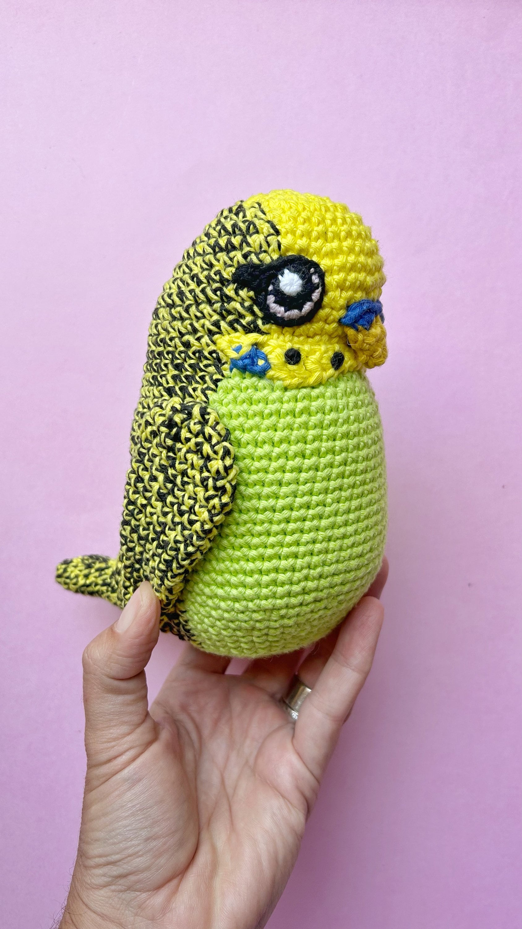 DIGITAL Crochet PATTERN Pdf / Crochet Budgie / Amigurumi Bird ...
