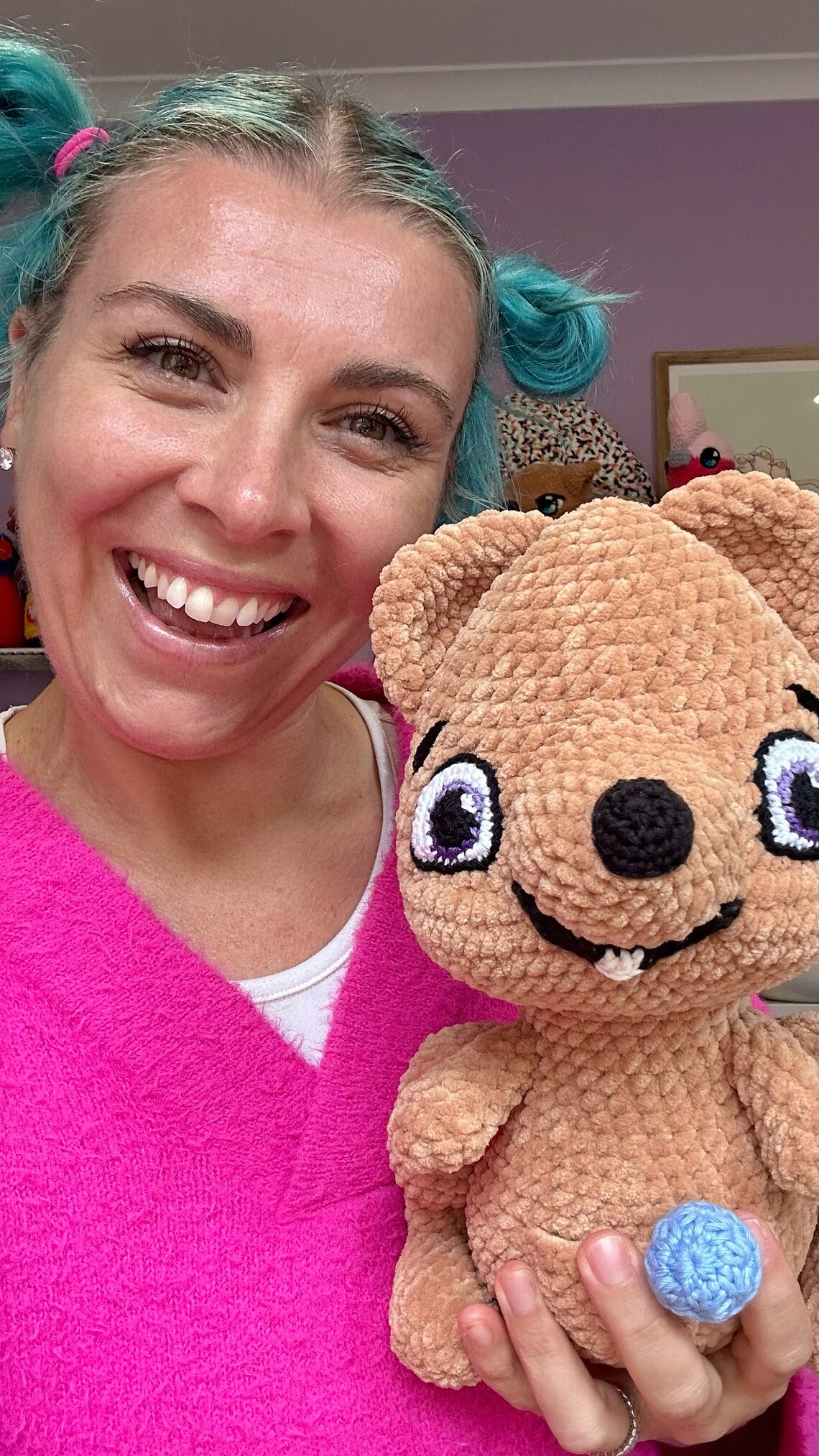 DIGITAL Crochet PATTERN Pdf / Crochet Quokka / Amigurumi / Australian ...