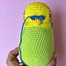 DIGITAL Crochet PATTERN Pdf / Crochet Budgie / Amigurumi Bird ...
