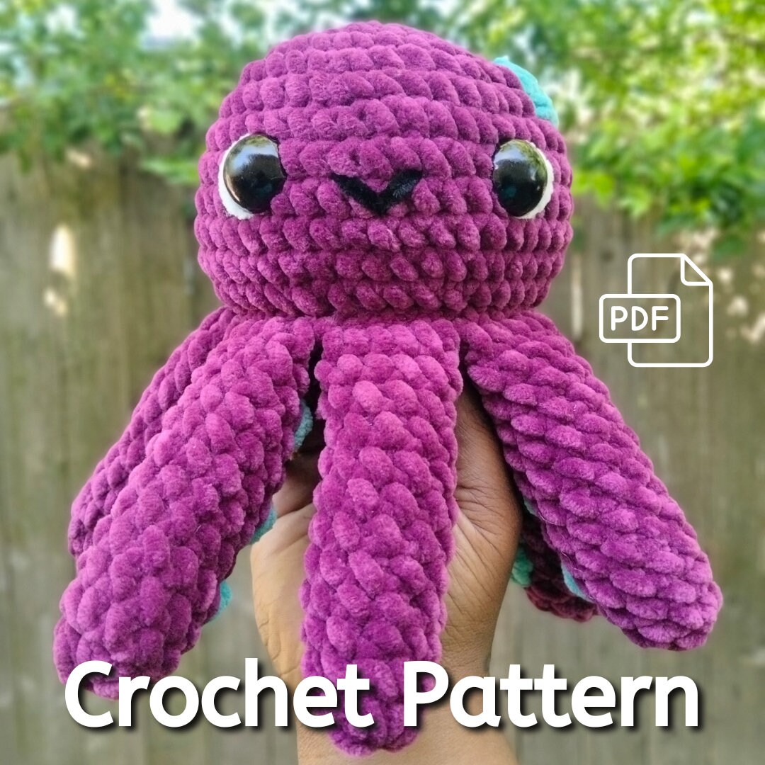 My Octo Pal Crochet Octopus Amigurumi Pattern - Etsy