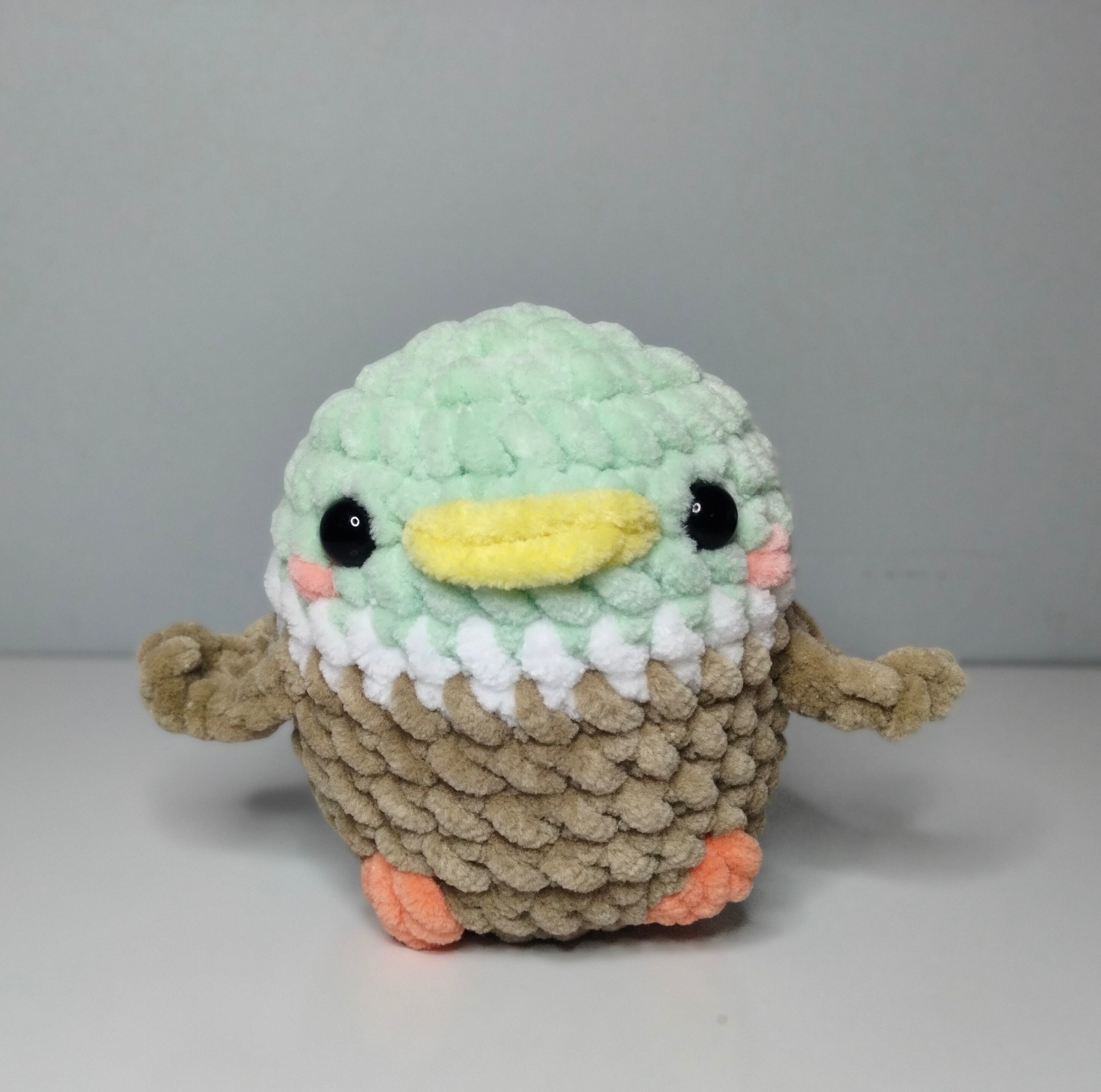 My Flappy Mallard Crochet Duck Pattern - Etsy