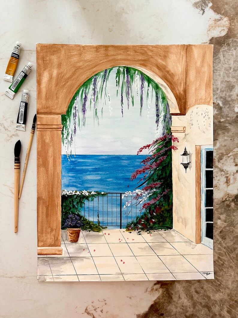 Watercolor Painting, Visual Artwork, Illustration, Fine Art, Handmade ...