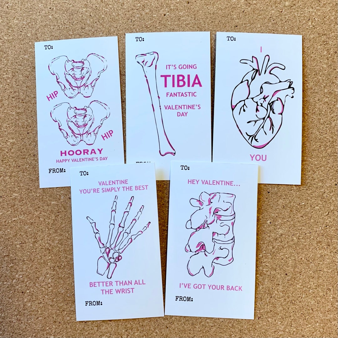 Medical Valentine Card Set, Pun, Humor Funny Nurse, Doctor, CNA ...