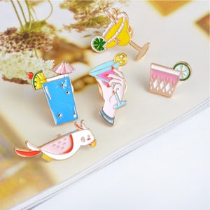 Party Pin Collection Martini Cocktail Pin Bar Pin Party - Etsy