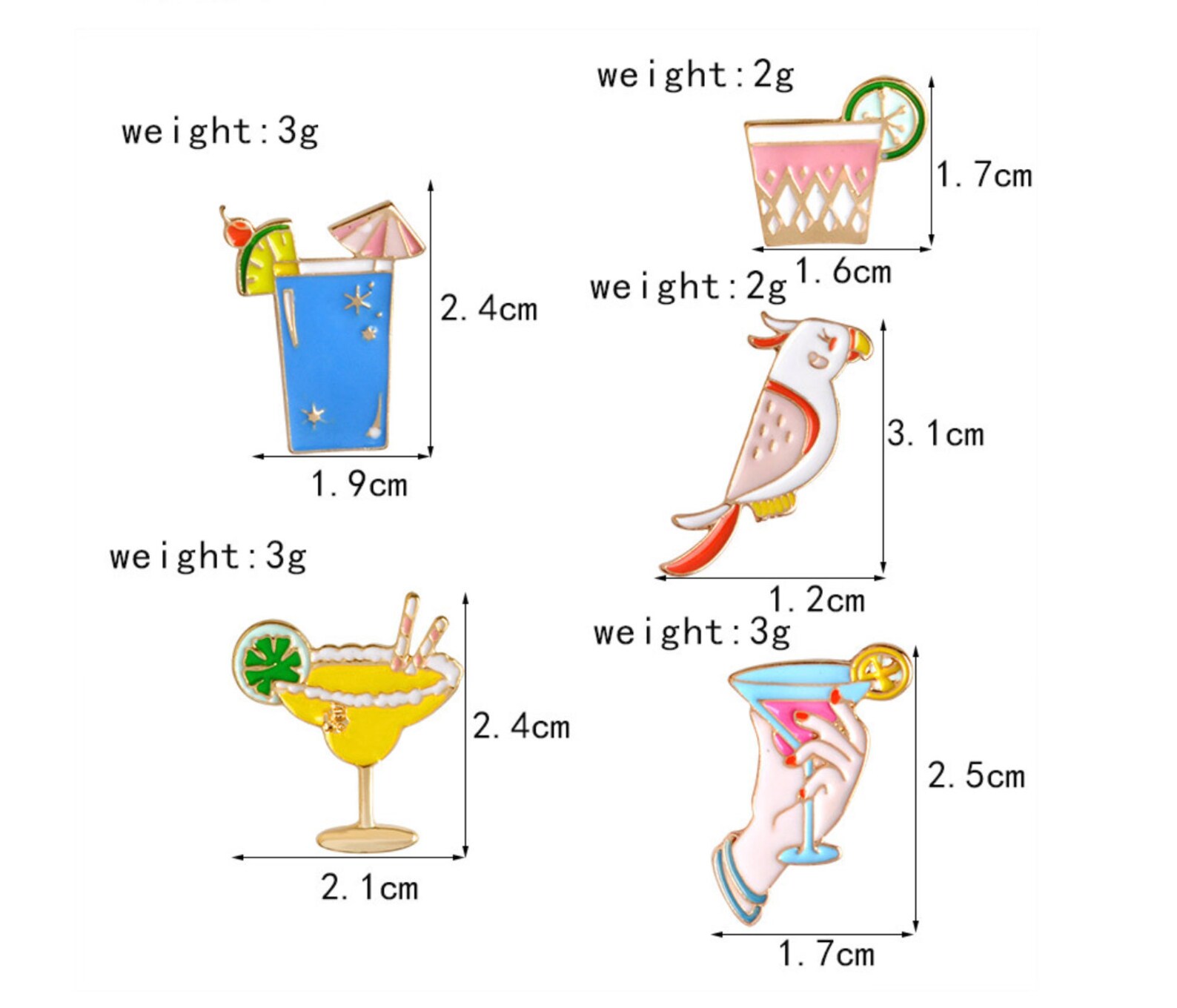 Party Pin Collection Martini Cocktail Pin Bar Pin Party - Etsy