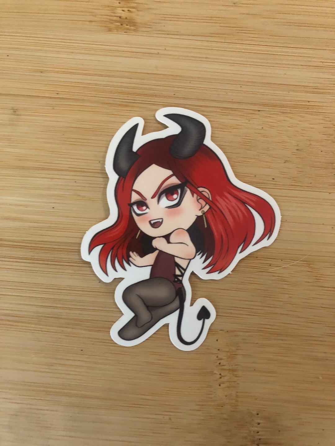 Seth Demon Sticker - Etsy