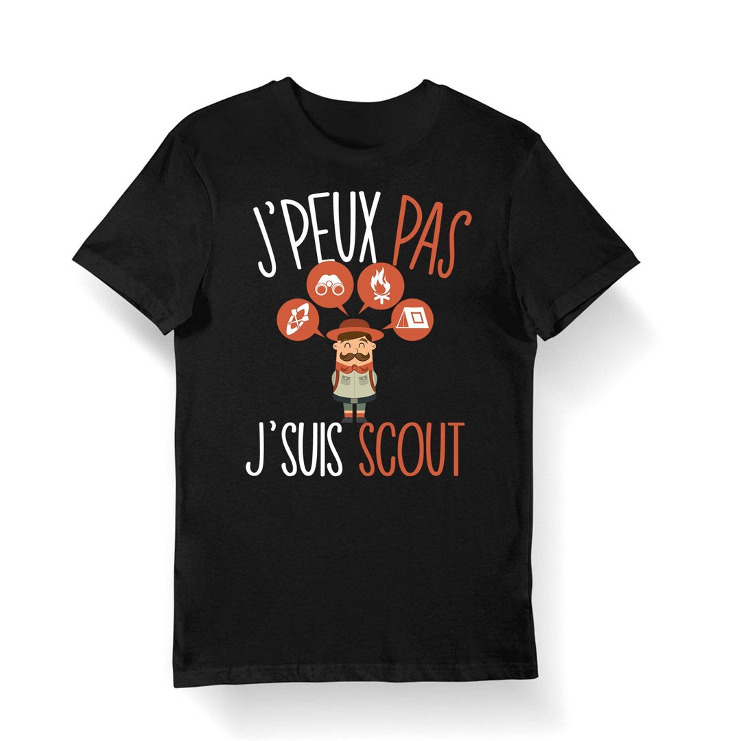 Scout I Can't I'm a Scout Bio Men's Children's T-shirt and Body Baby ...