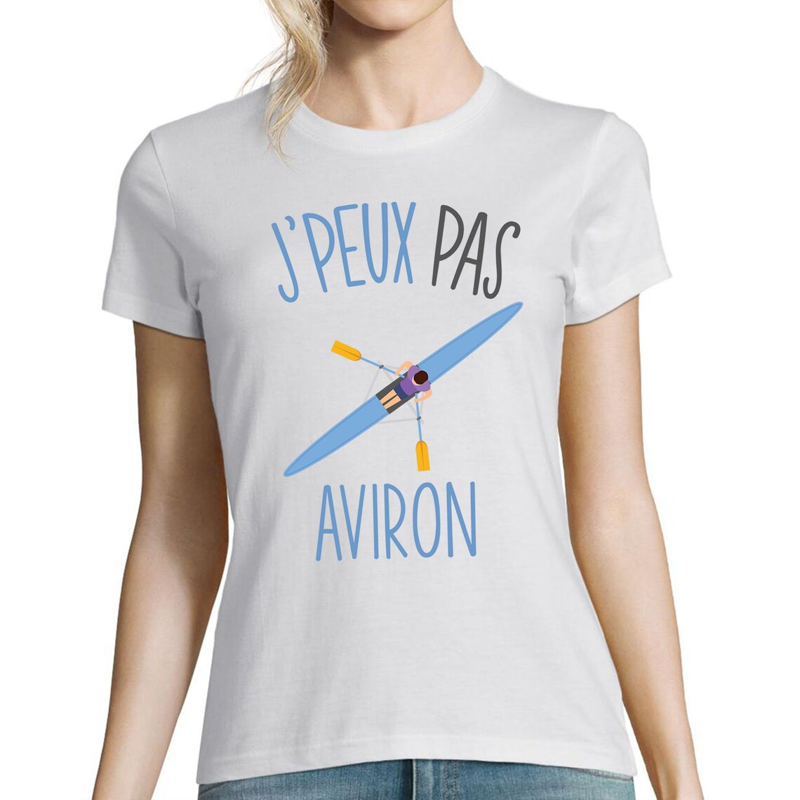 Aviron | J'peux pas j'ai Aviron | T-shirt Bio Femme Homme Enfant et ...