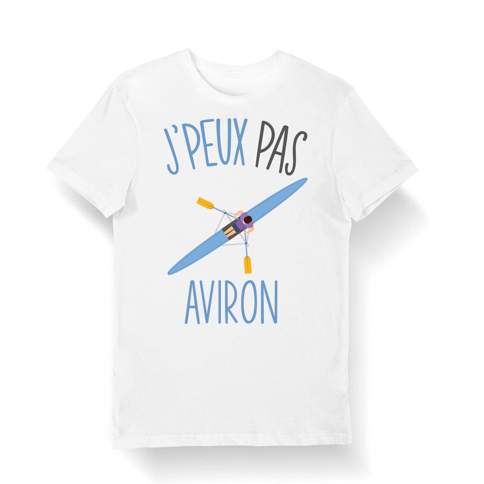 Aviron | J'peux pas j'ai Aviron | T-shirt Bio Femme Homme Enfant et ...