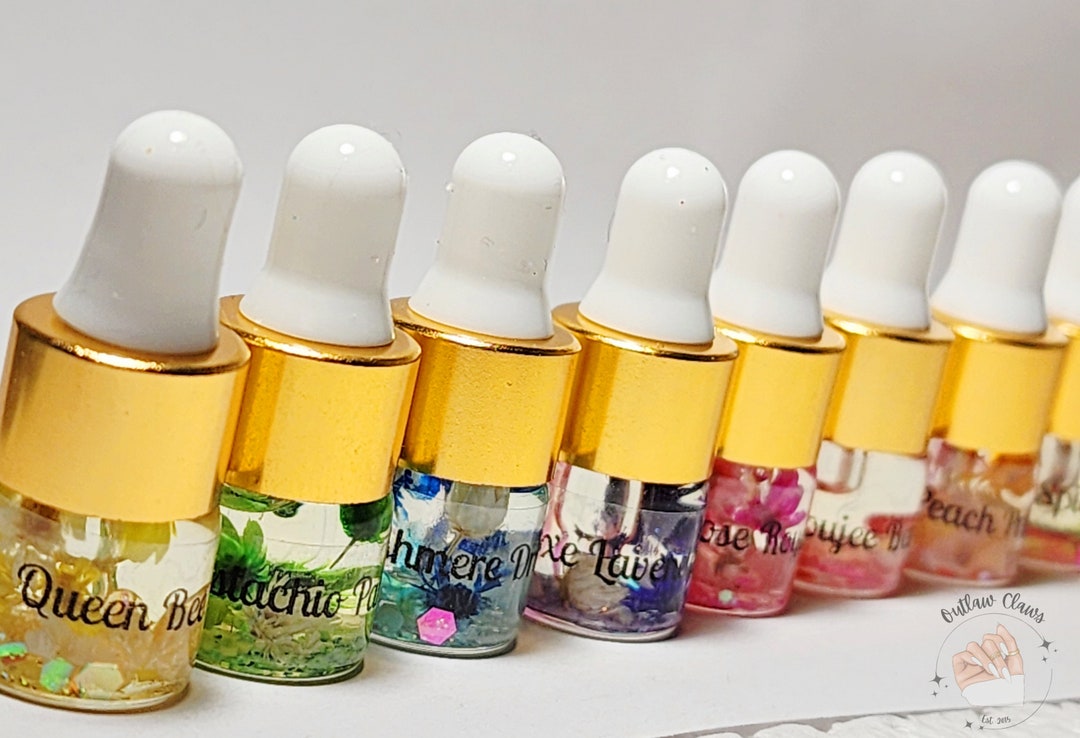 1ml Sample Size Dropper Bottle Scented Cuticle Oil | Nourishing Sweet ...