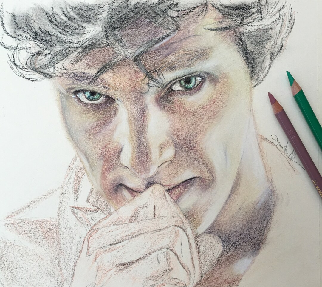 Sherlock Portrait Custom Portraits Portraits From Photo Customizes ...