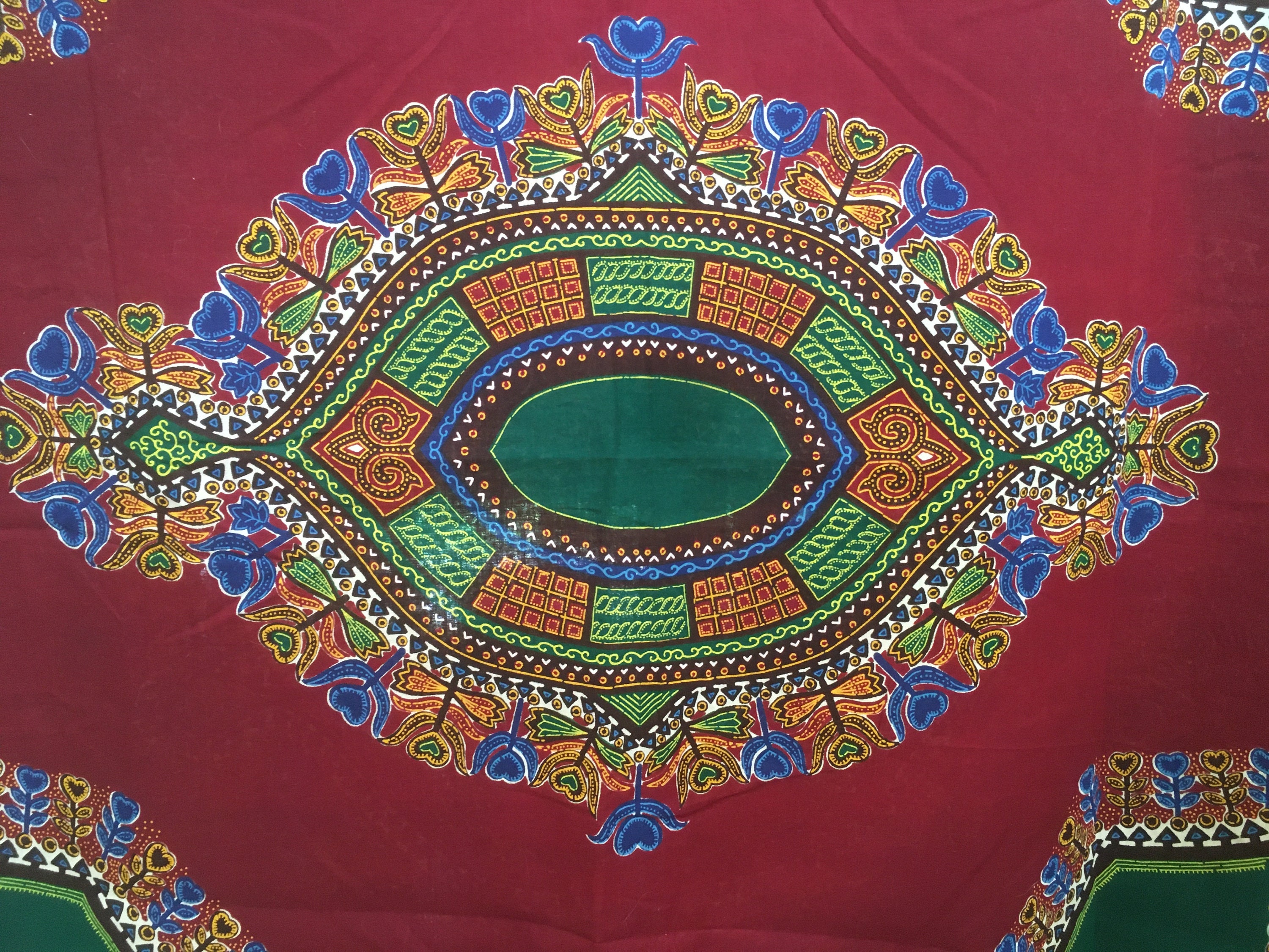 Veritable Cotton Java Fabric, 1970's - Etsy.de