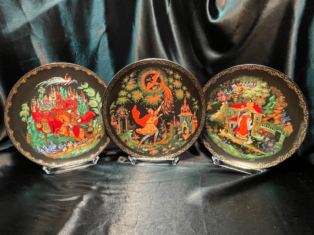 Russian Legends Collectible Plates Bradford Exchange 1988-1990 - Etsy