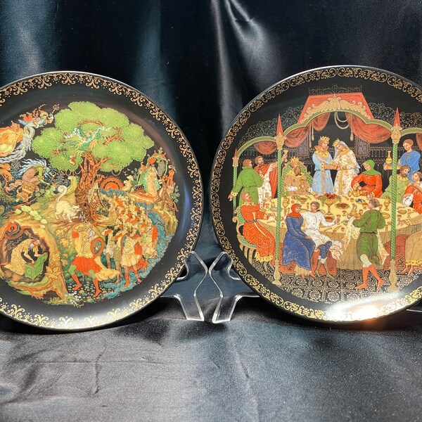 Bradford Exchange Russian Legends Plates - Etsy