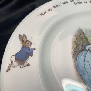 Peter Rabbit Plates - From Beatrix Potter Designs - (C) Frederick Warne ...