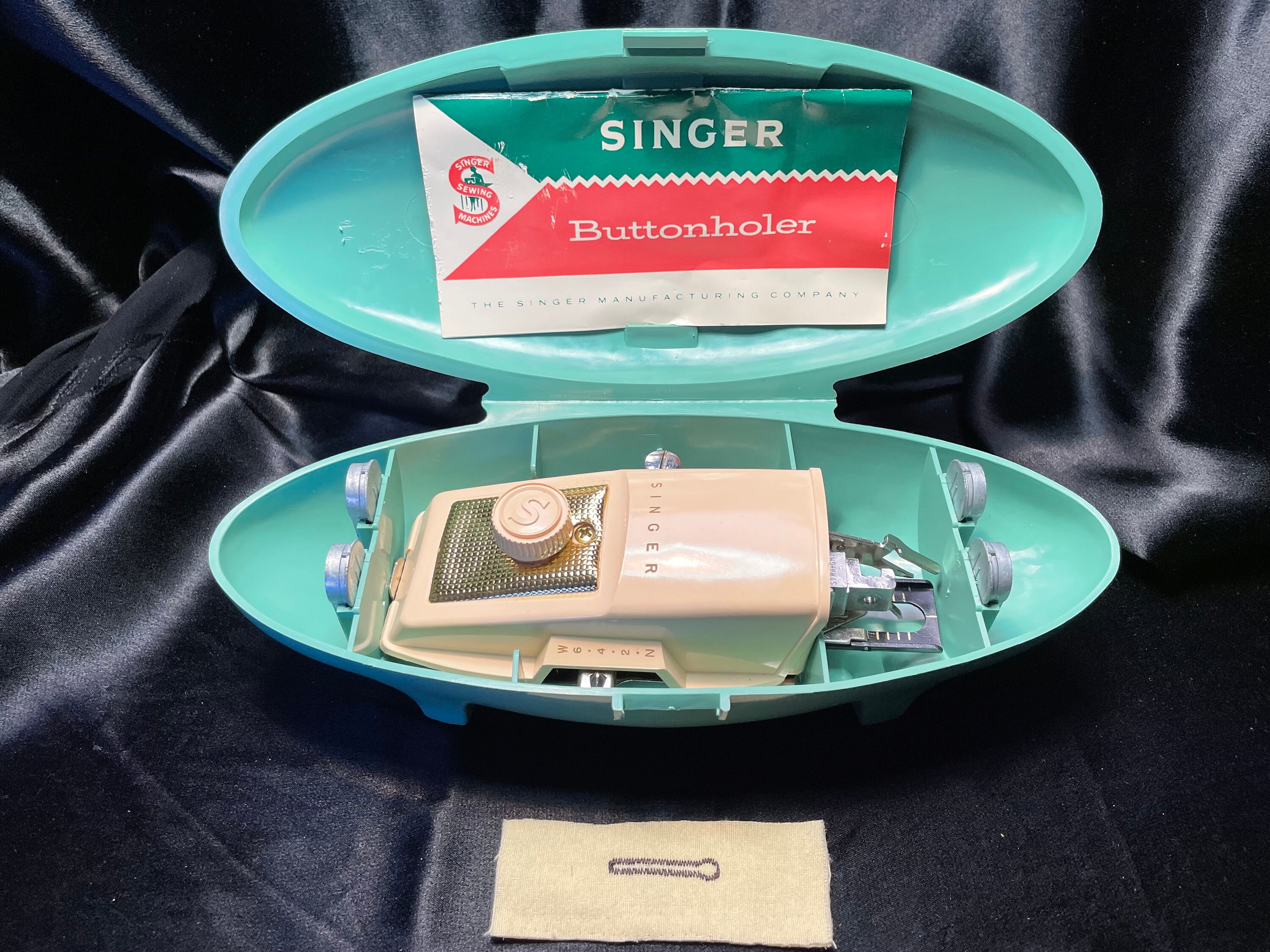 Singer Buttonholes C. 1960s - Etsy