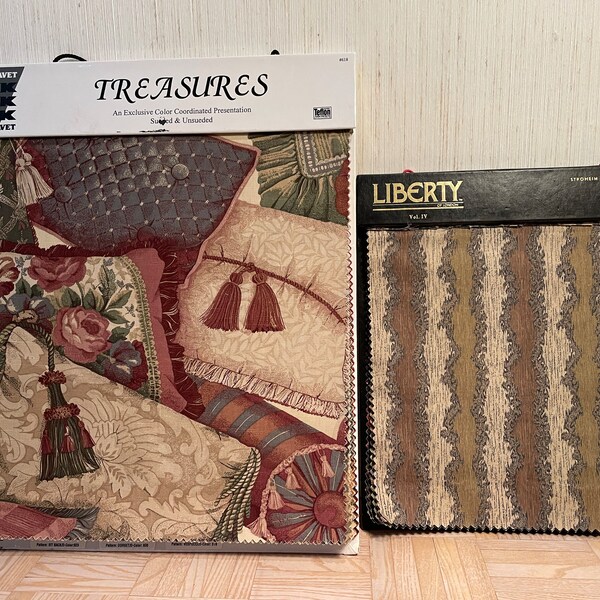 Fabric Sample Books - Etsy