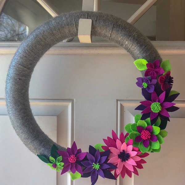 Felt Door Hanger - Etsy