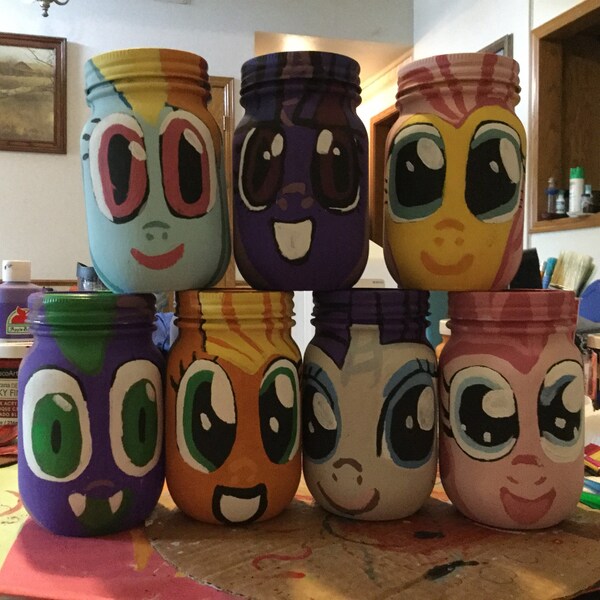 My Little Pony Jar - Etsy