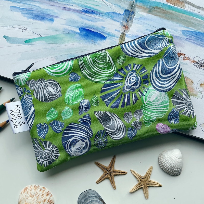 Seashell Makeup Bags - Etsy UK