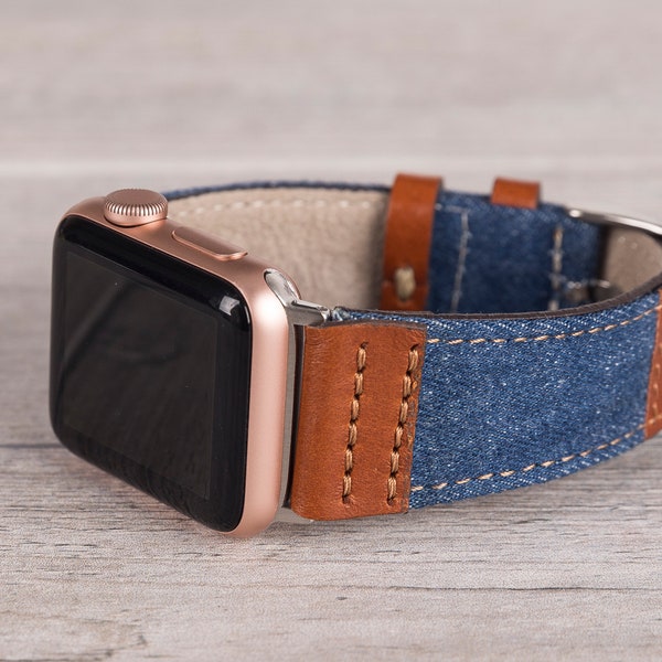 Denim Watch Strap - Etsy