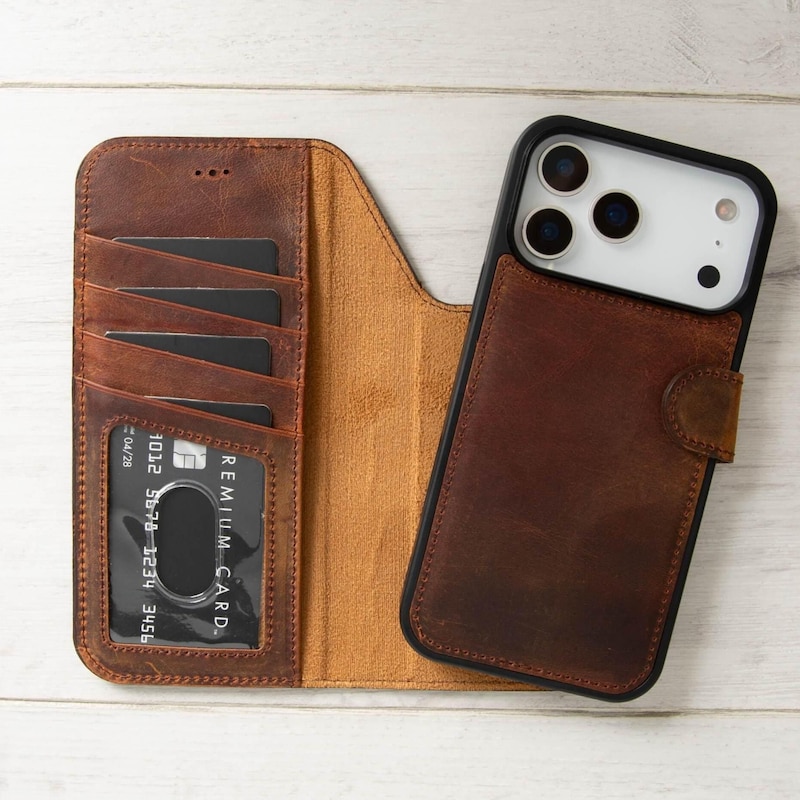 Wallet Magsafe for iPhone - Etsy