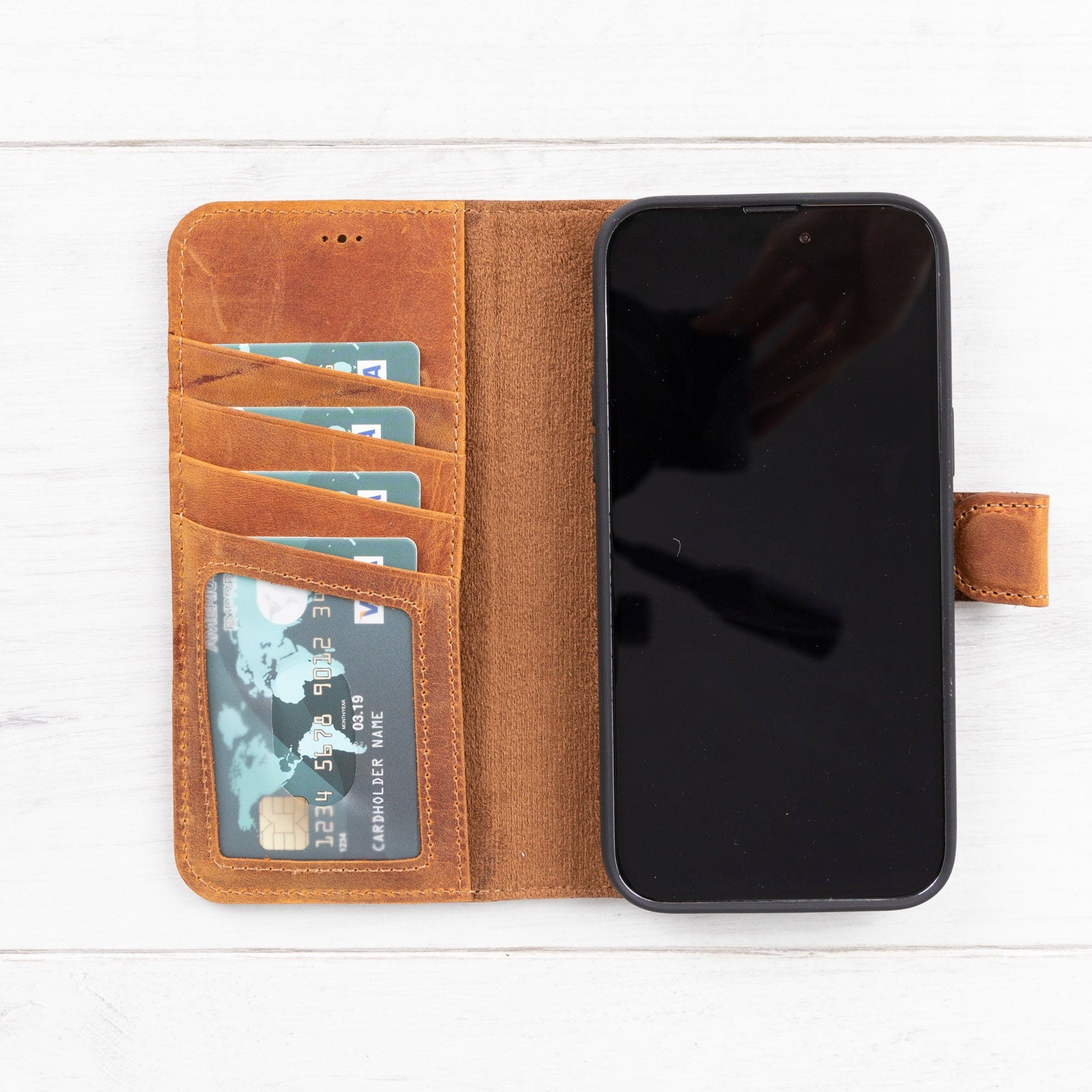Leather Wallets Iphone 3