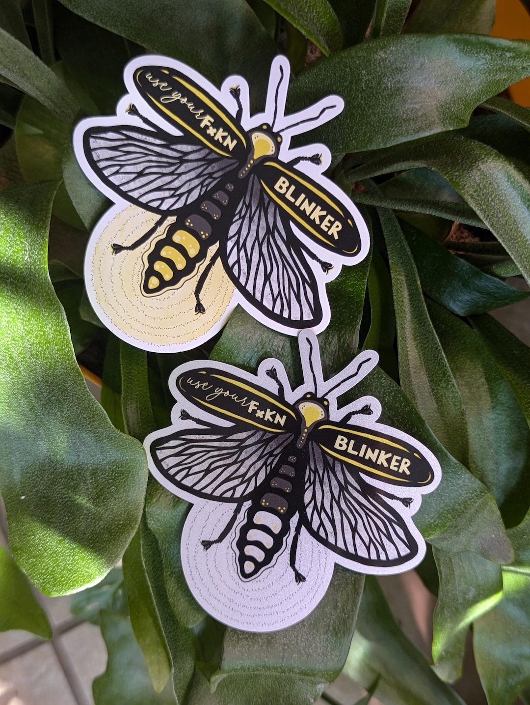 BLINKER BUG | 4"x4" Die Cut Vinyl Sticker. Firefly, Lightning Bug ...
