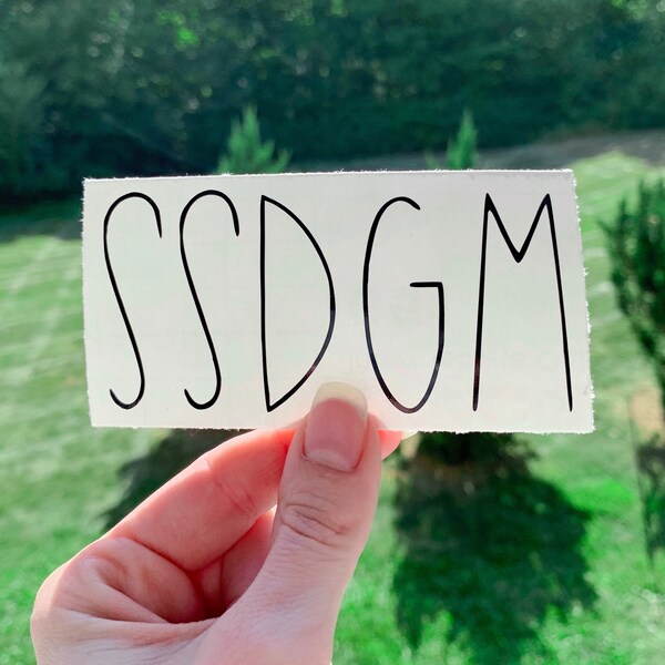 Ssdgm - Etsy