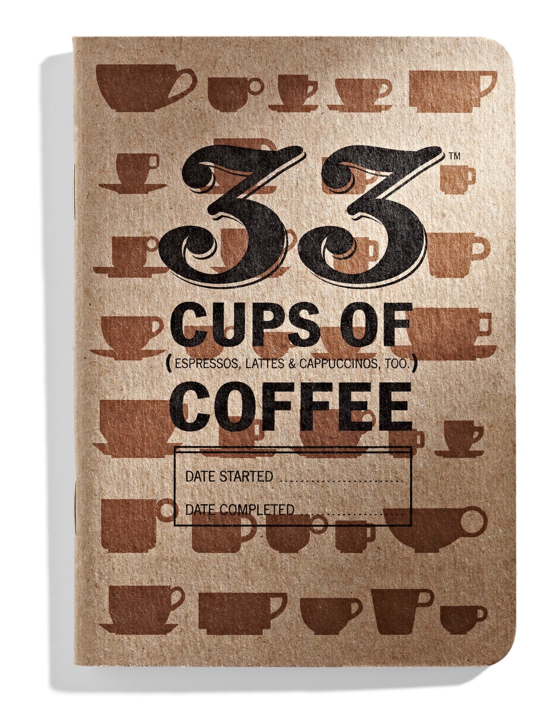 Original Coffee Journal - 33 Cups of Coffee Notebook and Diary - Etsy