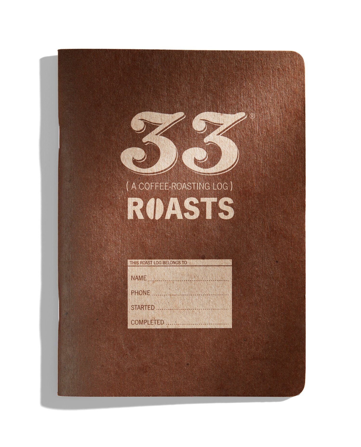 33 Roasts: A Coffee-roasting Logbook - Etsy