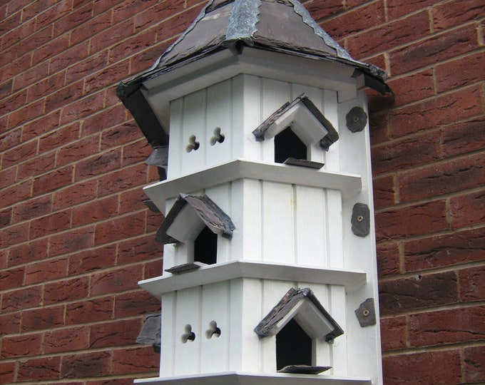 Sparrows Terrace Nest Box - Etsy UK
