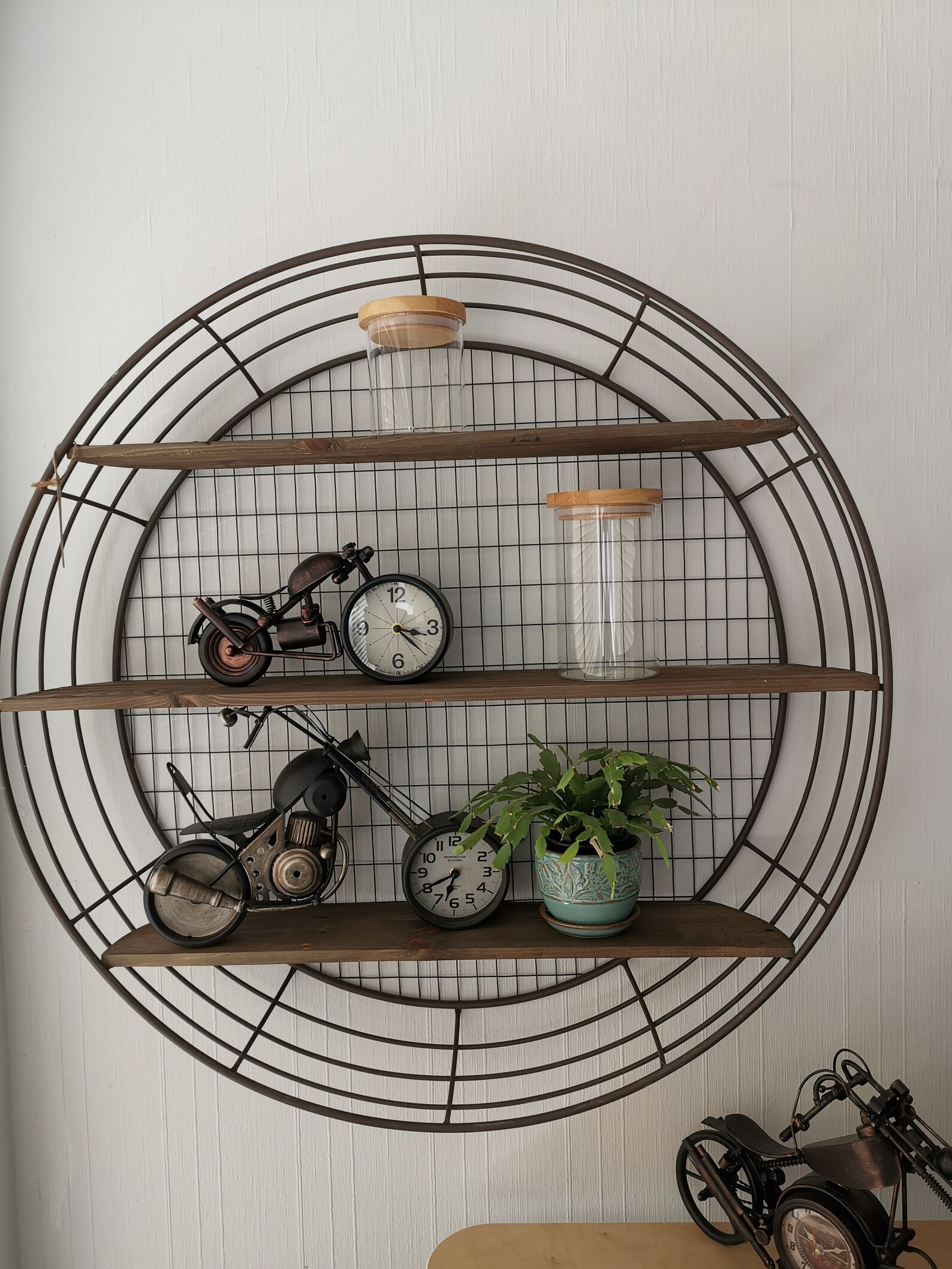 Motorcycle Table Clock | Etsy