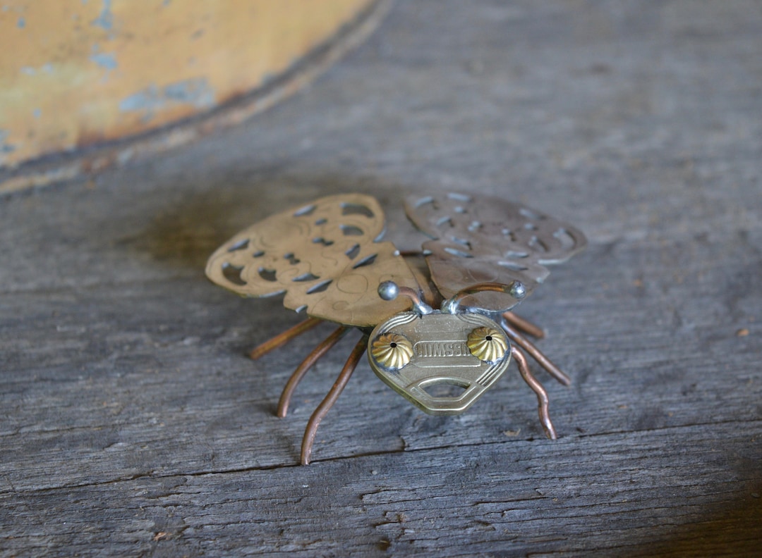Spoon Bumble Bee Insect Bug Metal Silverware Sculpture - Etsy
