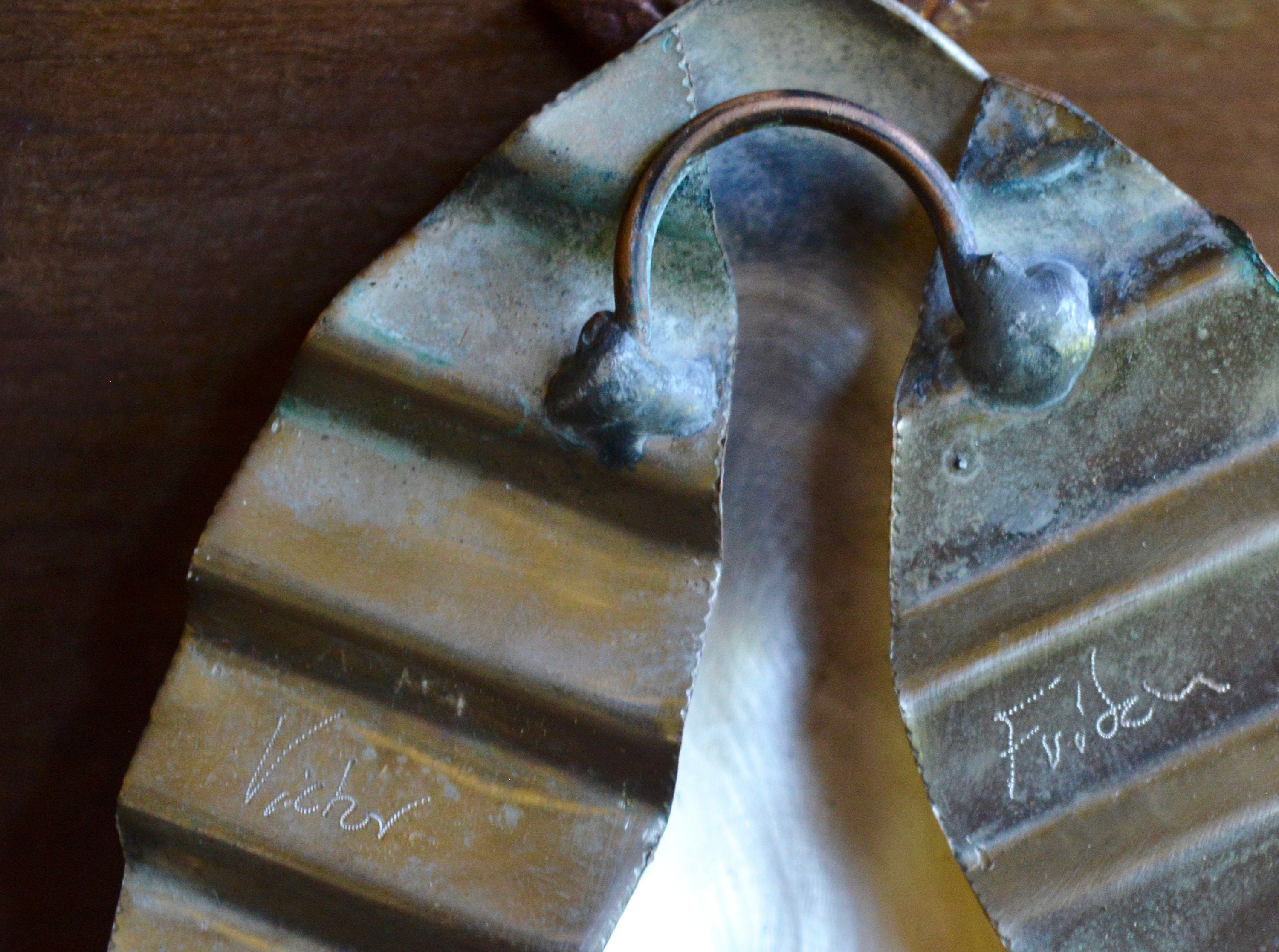 Owl Silverware Sculpture Wall Hanging Small Metal Silverware | Etsy