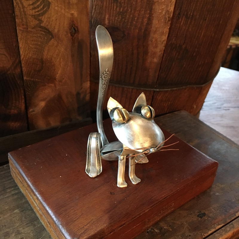Cat Sculpture - Etsy