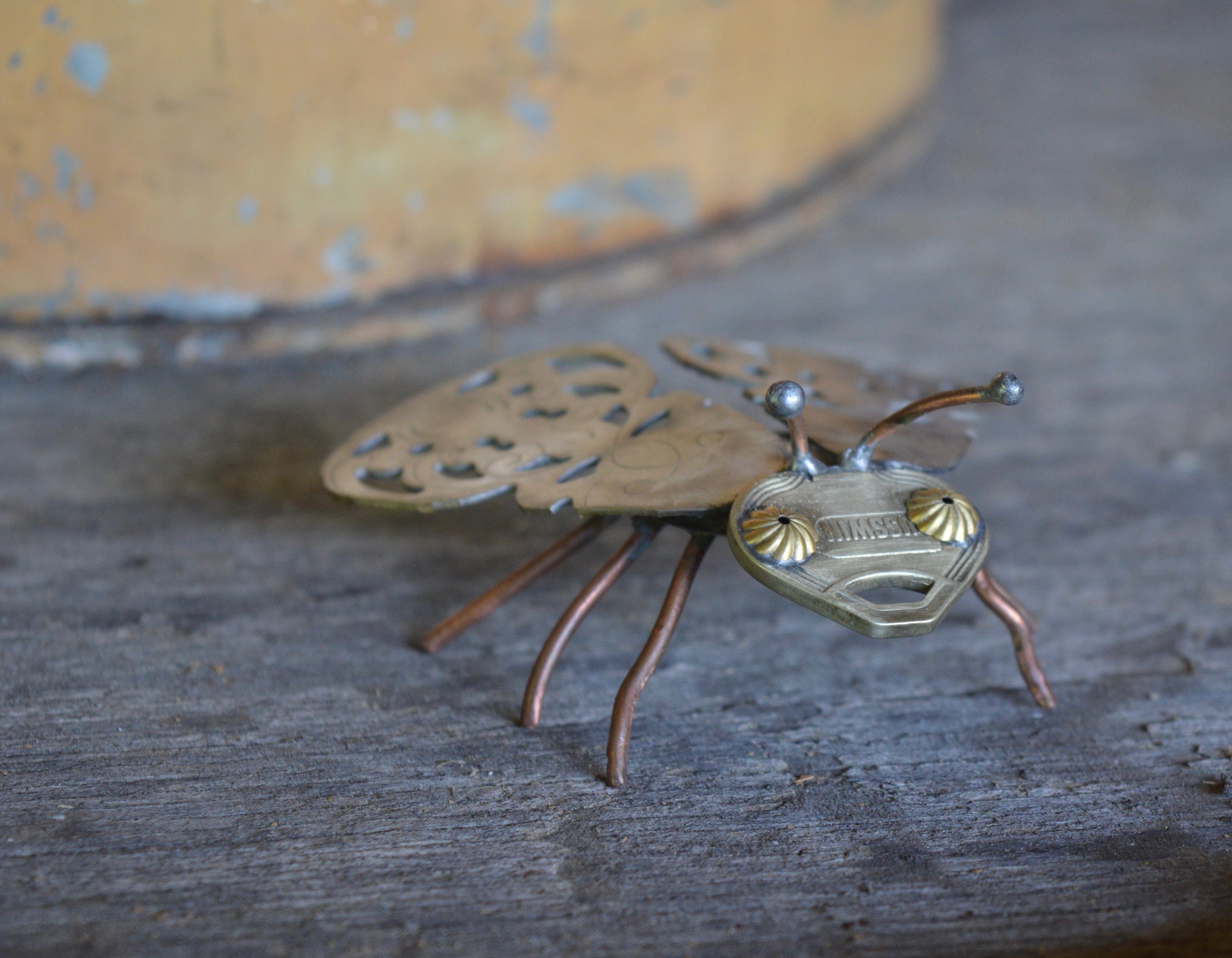 Spoon Bumble Bee Insect Bug Metal Silverware Sculpture - Etsy
